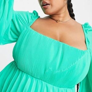 ASOS Curve | Dresses | Asos Curve Fit And Flare Accordion Dress | Poshmark